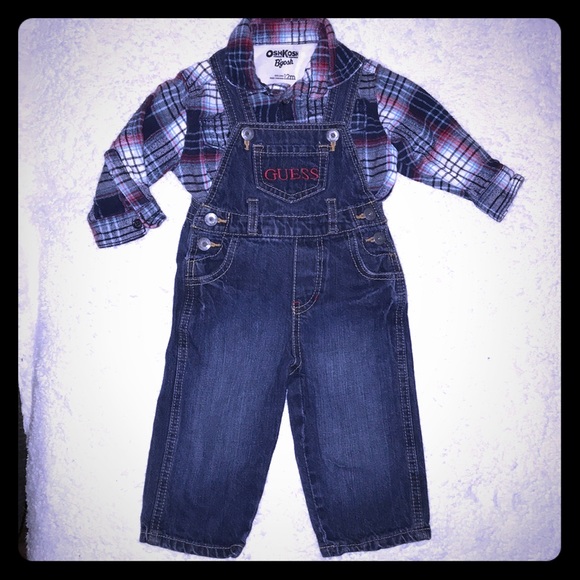Guess | Matching Sets | Baby Guess Overall Set | Poshmark